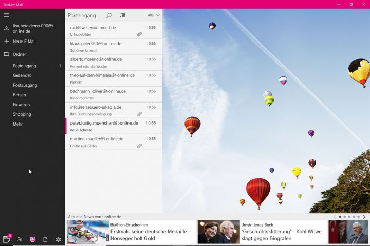 Telekom Mail – ATE-Software